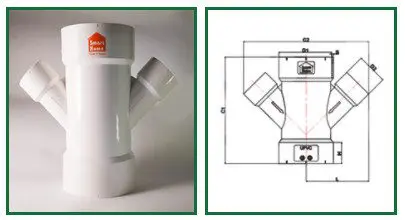 Cross 45° / Reducer | EGIC