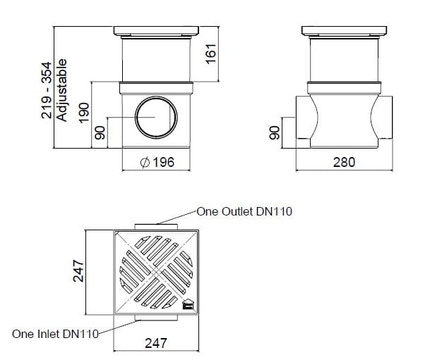 Gully trap with Lateral 1 | EGIC