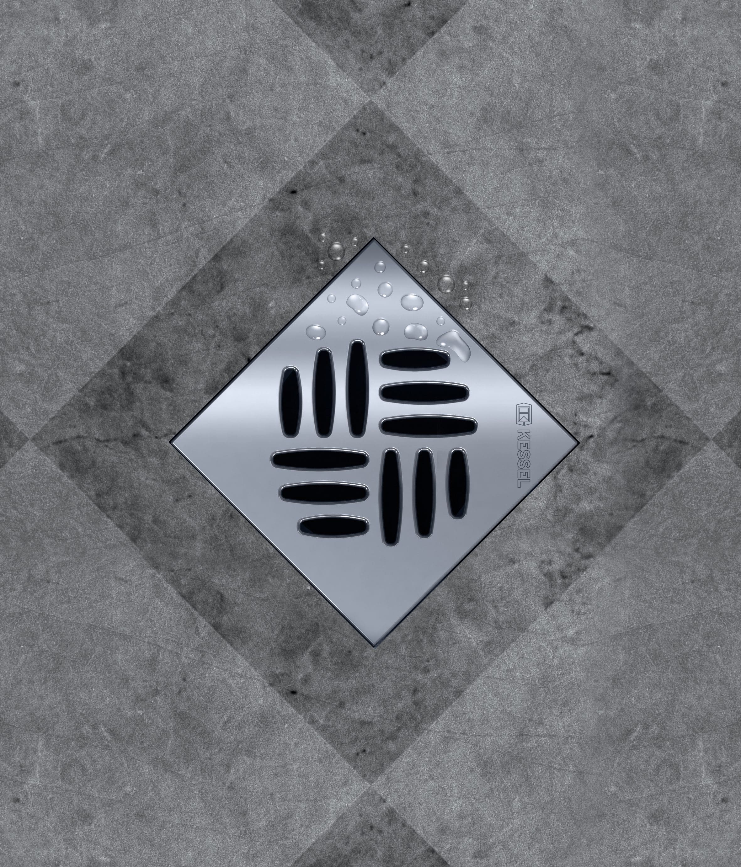 Point Drain with vertical outlet | EGIC